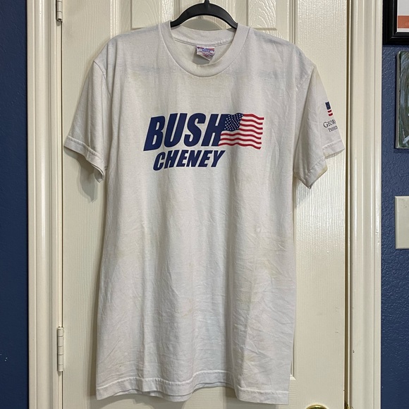 Bay Island | Shirts | Vintage 9s Y2k George W Bush Dick Cheney Election ...